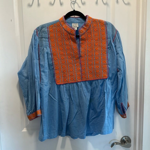 Sister Mary | Tops | Sister Mary Embroidered Tunic | Poshmark